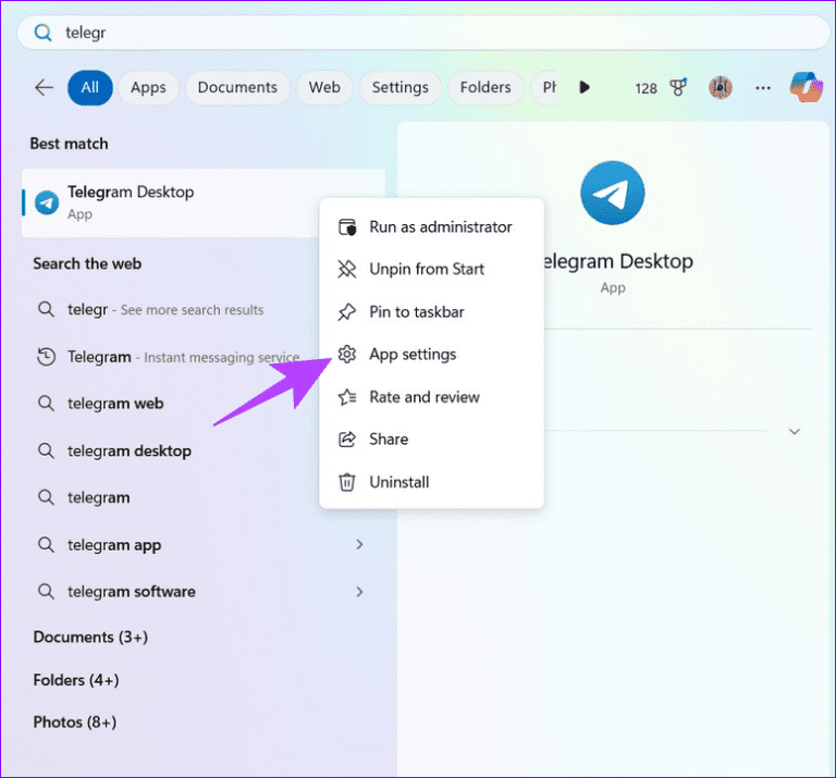 2 Ways to Fix the Telegram App Crashing on Windows 11 - Guiding Tech