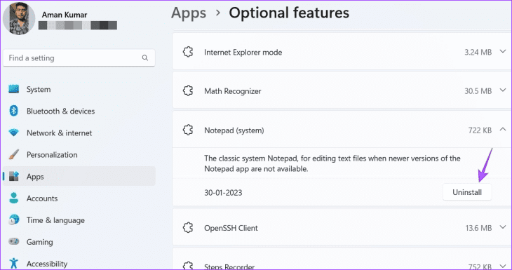 4 Ways to Fix Notepad Not Opening on Windows 11 - Guiding Tech