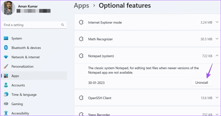 4 Ways to Fix Notepad Not Opening on Windows 11 - Guiding Tech