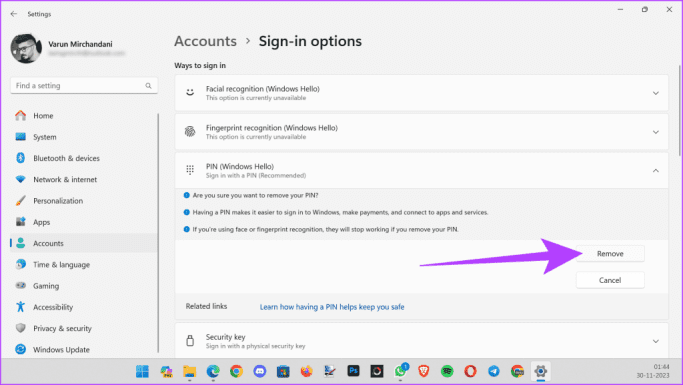 3 Ways to Turn off Windows Hello for Google Chrome Passwords - Guiding Tech
