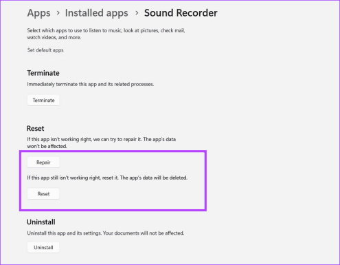 5 Ways to Fix Sound Recorder App Not Working on Windows 11 - Guiding Tech