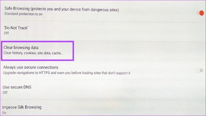 5 Ways to Fix Amazon Silk Browser Not Working on Fire TV Stick ...