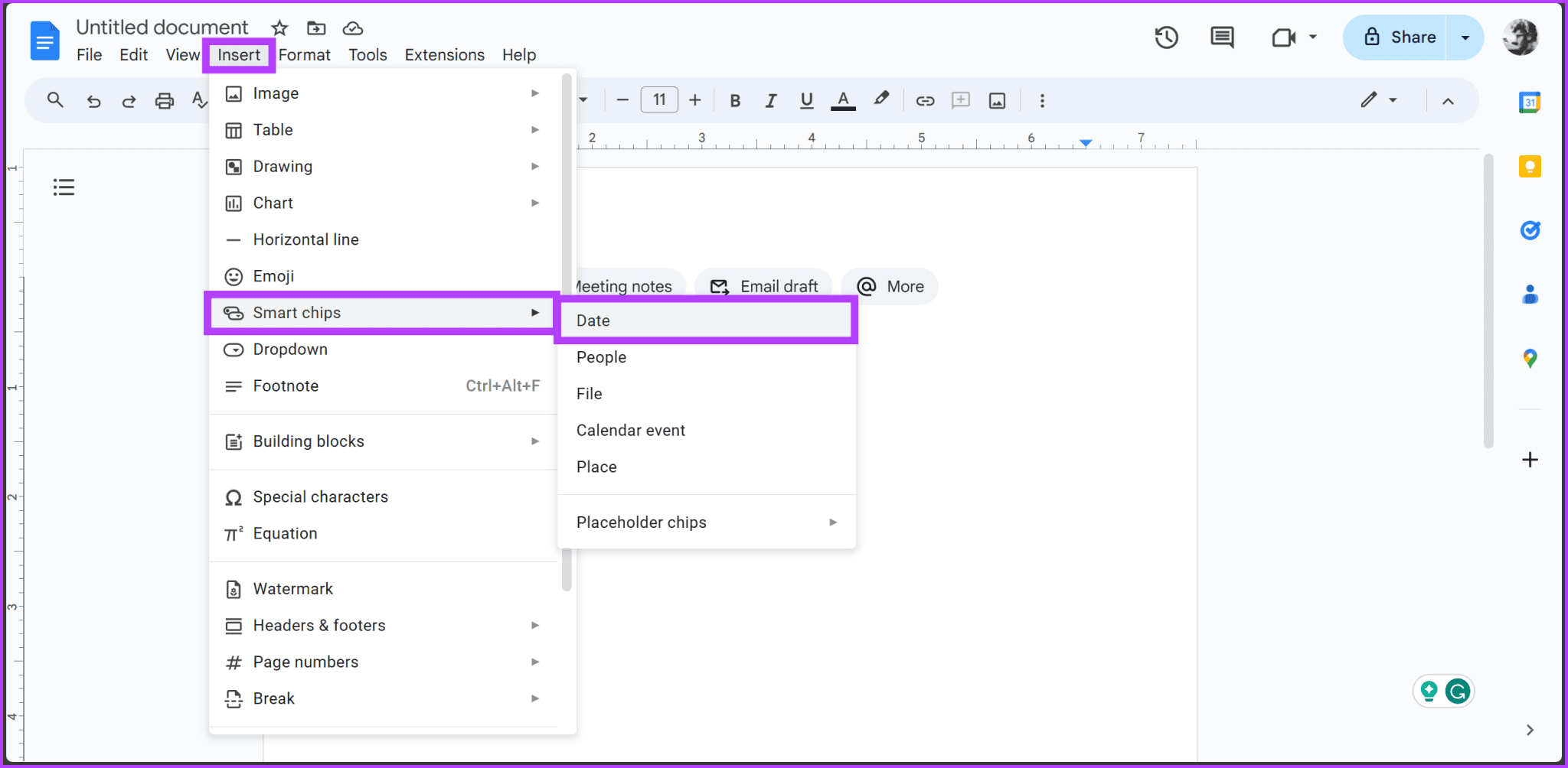How to Insert a Date Picker in Google Sheets and Google Docs - Guiding Tech