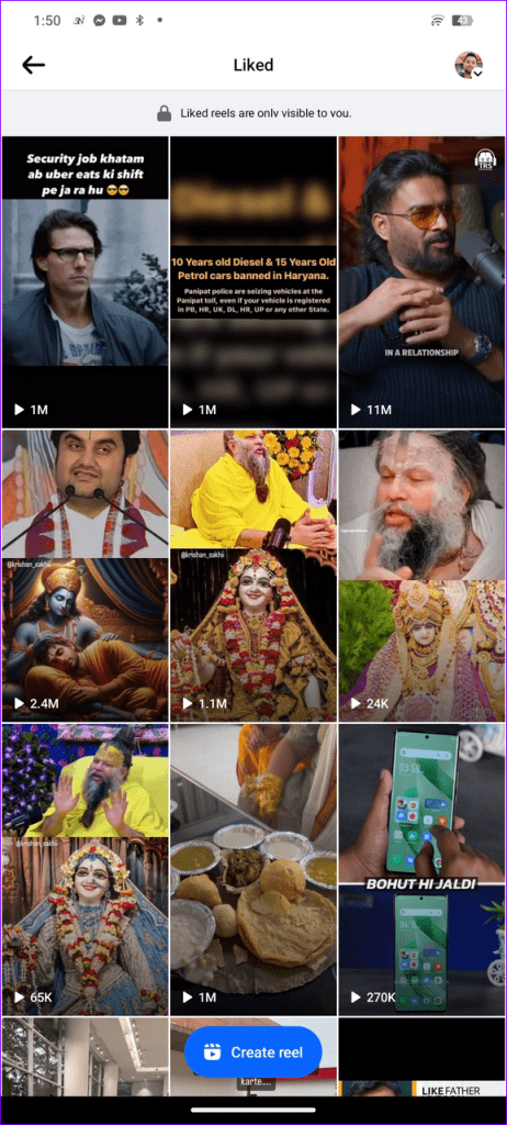 How to Find Liked and Saved Reels on Facebook - Guiding Tech