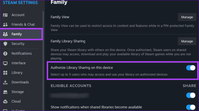 4 Ways to Fix Steam Family Sharing Not Working on Windows 11 - Guiding Tech