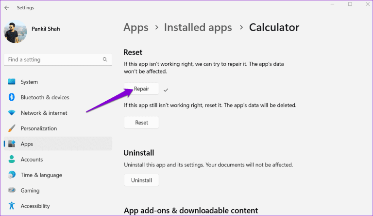 4 Ways to Fix Calculator App Not Working on Windows 11 - Guiding Tech