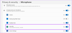 8 Fixes for Microphone Not Working in Xbox Game Bar on Windows 11 ...