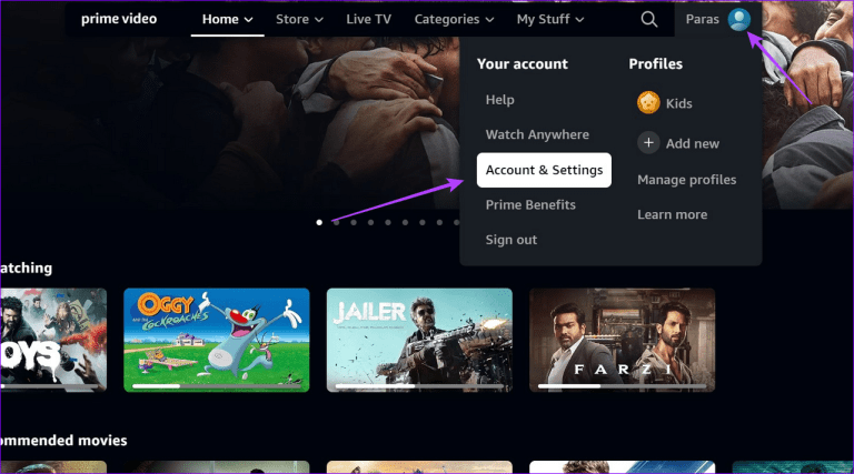 Prime Video: Clear Continue Watching, Search, and Watch History ...