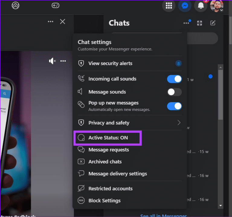 How to Appear Offline and Browse Facebook Privately - Guiding Tech