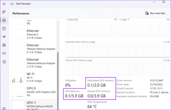 3 Ways to Check VRAM Capacity on Windows 11 - Guiding Tech