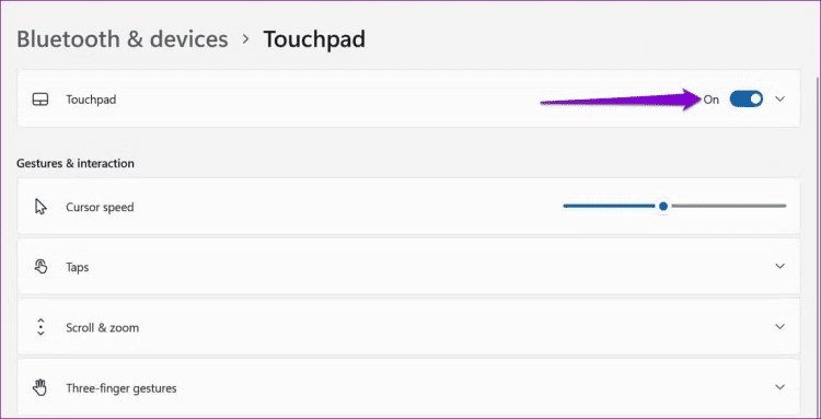 4 Ways to Disable Touchpad on Windows 11 Laptops - Guiding Tech