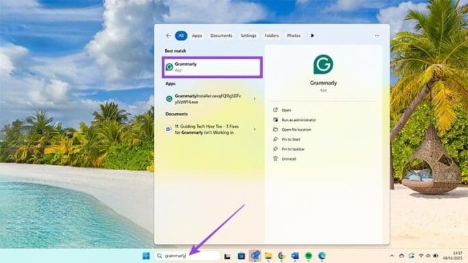 3 Fixes for “Grammarly Isn’t Working in Microsoft Word” - Guiding Tech