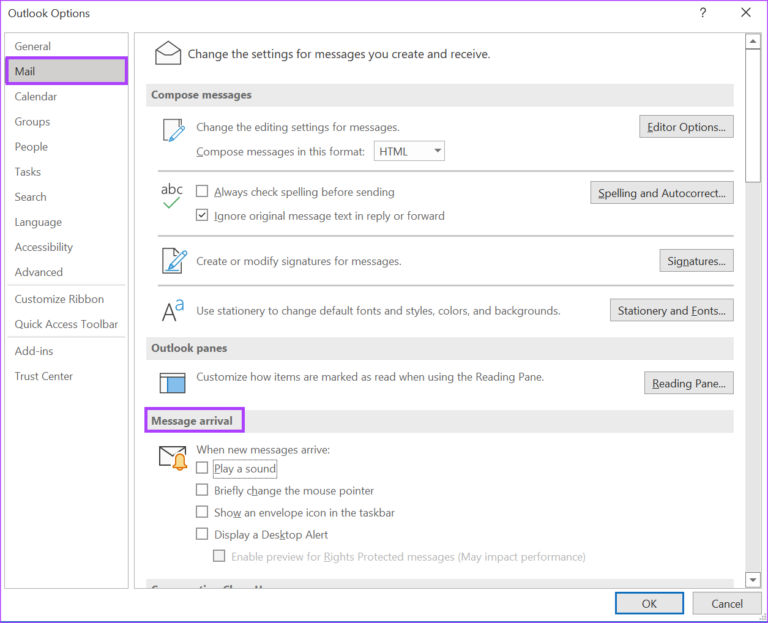 How to Enable Microsoft Outlook Mail Notifications on Windows 11 ...