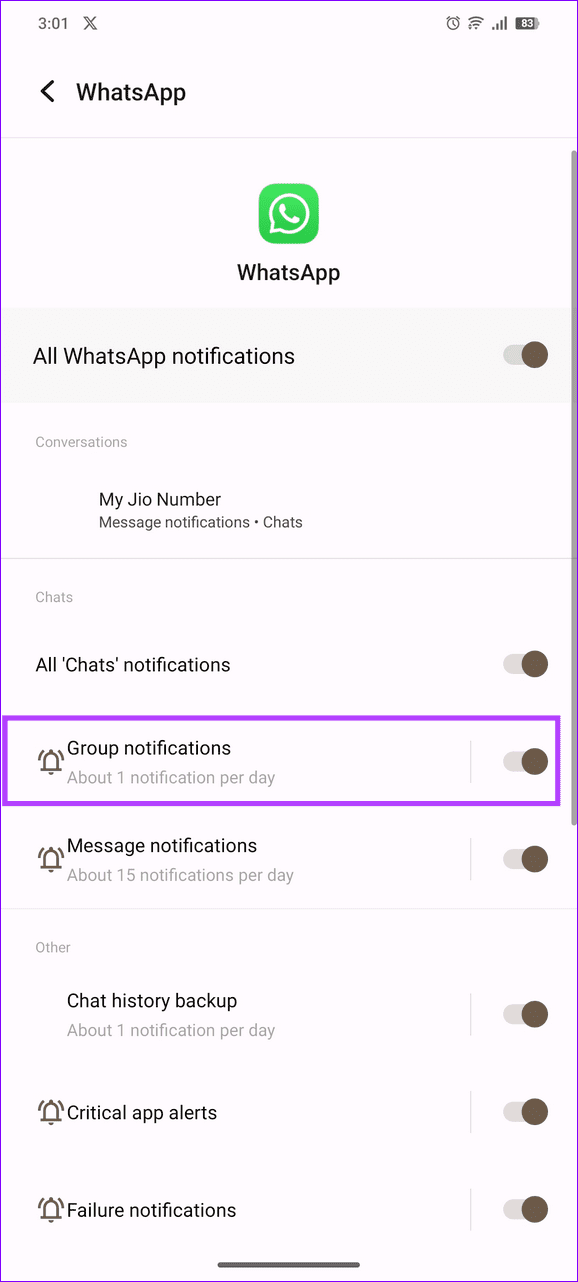 5 Ways to Fix WhatsApp Group Notifications Not Working - Guiding Tech