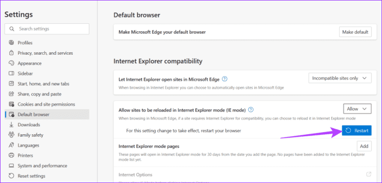 How to Enable or Disable Internet Explorer Mode in Edge - Guiding Tech