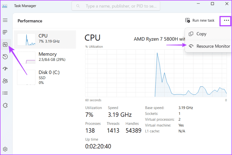 3 Ways to Open Resource Monitor on Windows 11 - Guiding Tech