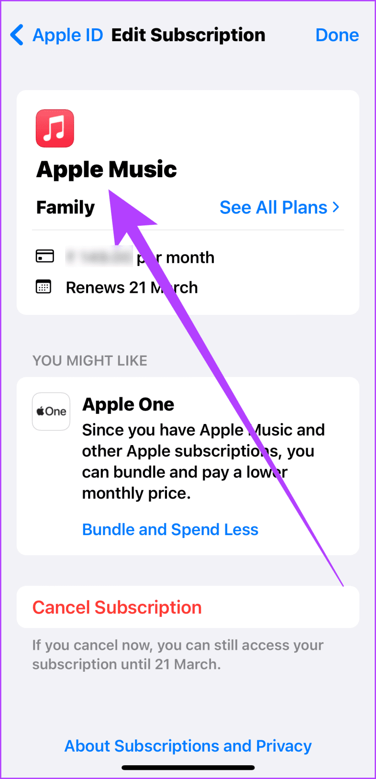 how to Fix Apple Music Cannot Connect to Family Sharing - Guiding Tech