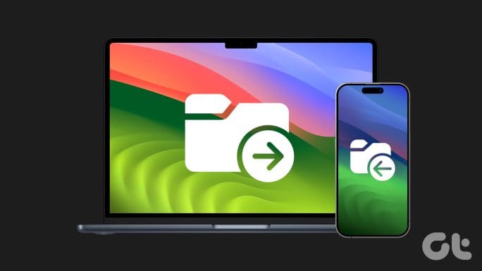 5 Easiest Ways to Transfer Files From iPhone to Mac - Guiding Tech