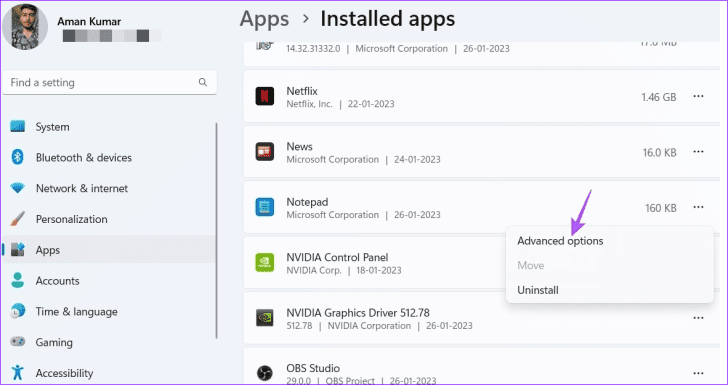 4 Ways to Fix Notepad Not Opening on Windows 11 - Guiding Tech