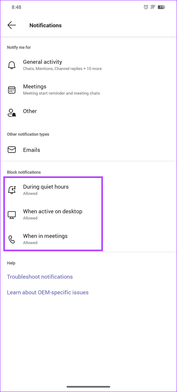 4 Ways to Fix Microsoft Teams Notifications Not Working on Android - Guiding Tech