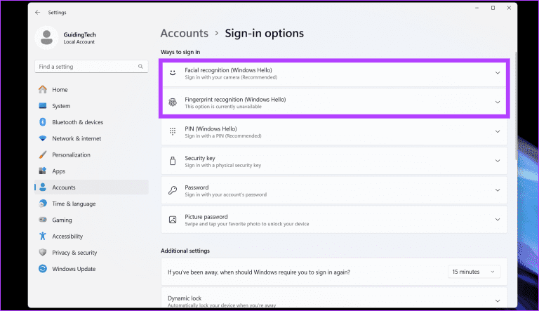 How to Set up and Use Windows Hello on Windows 10 and 11