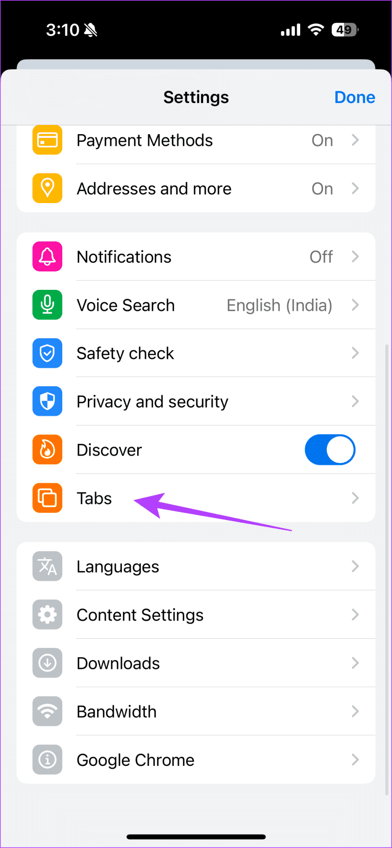 6 Ways to Personalize Google Chrome on Your iPhone - Guiding Tech