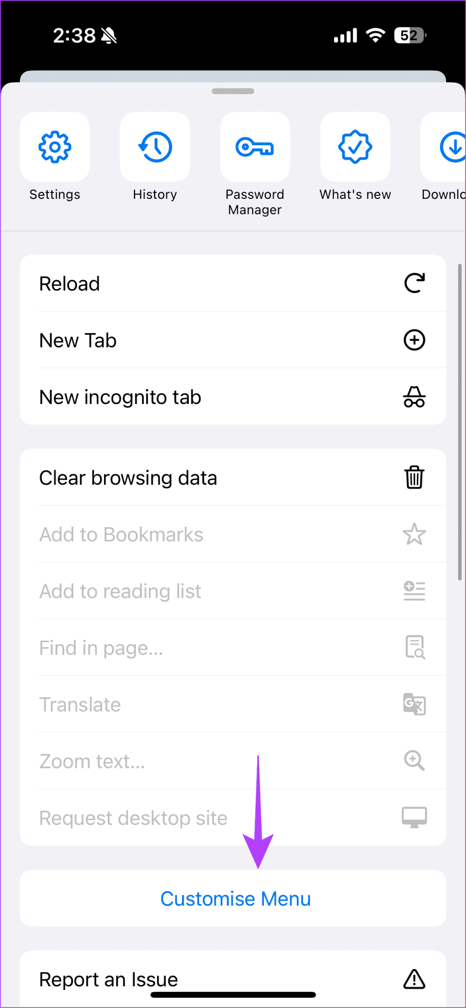 6 Ways to Personalize Google Chrome on Your iPhone - Guiding Tech
