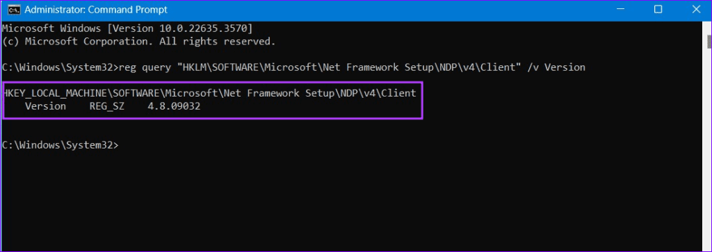 4 Ways to Check the .NET Framework Version on Windows 11 - Guiding Tech