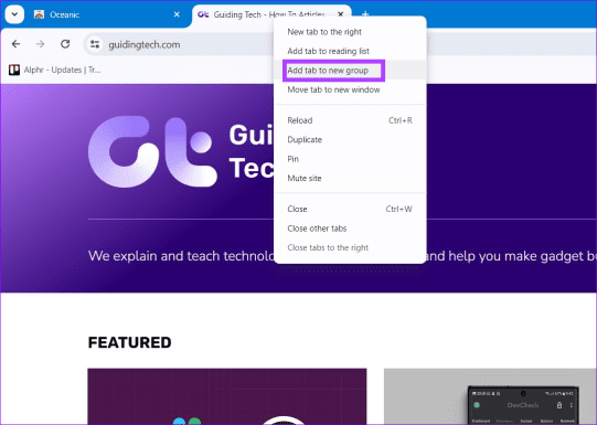 3 Ways to Change Tab Color in Google Chrome on PC - Guiding Tech