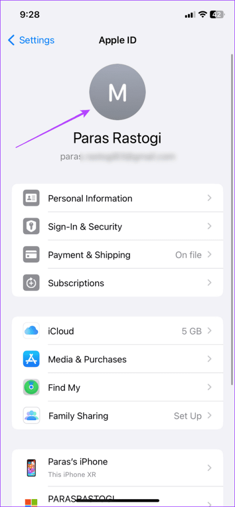 3 Ways to Fix Profile Picture Not Updating on iPhone - Guiding Tech