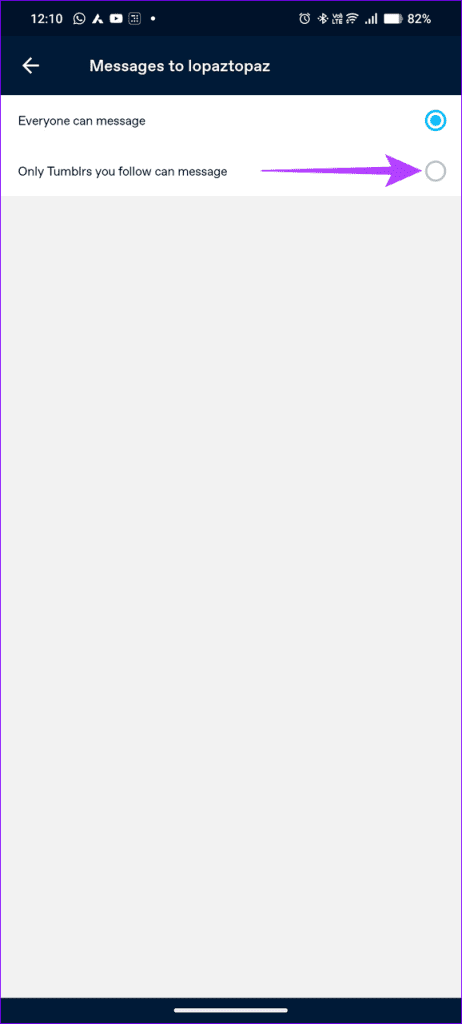 How to Restrict or Disable Instant Messaging on Tumblr - Guiding Tech