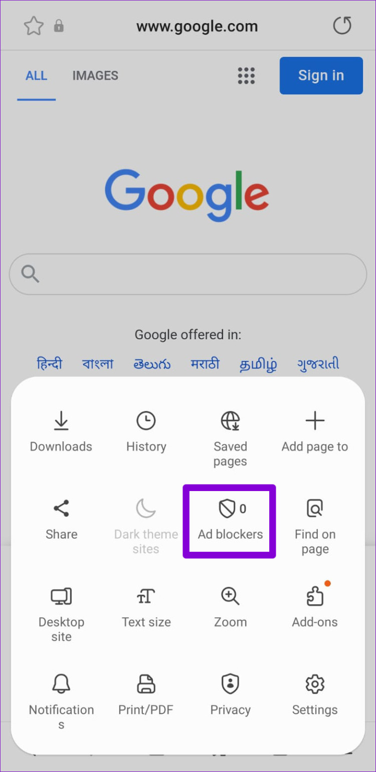 5 Ways to Fix Samsung Internet Browser Not Loading Pages - Guiding Tech