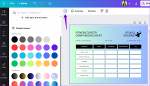 How to Create and Customize Tables in Canva