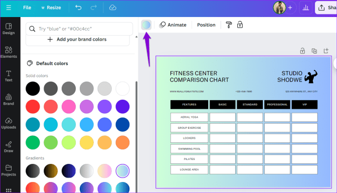 How to Create and Customize Tables in Canva