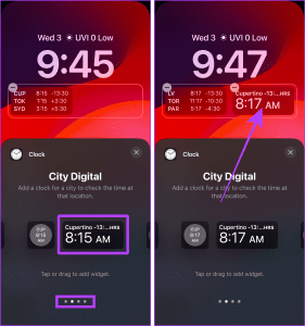 4 Ways to Add and Customize Clock on iPhone Lock Screen - Guiding Tech