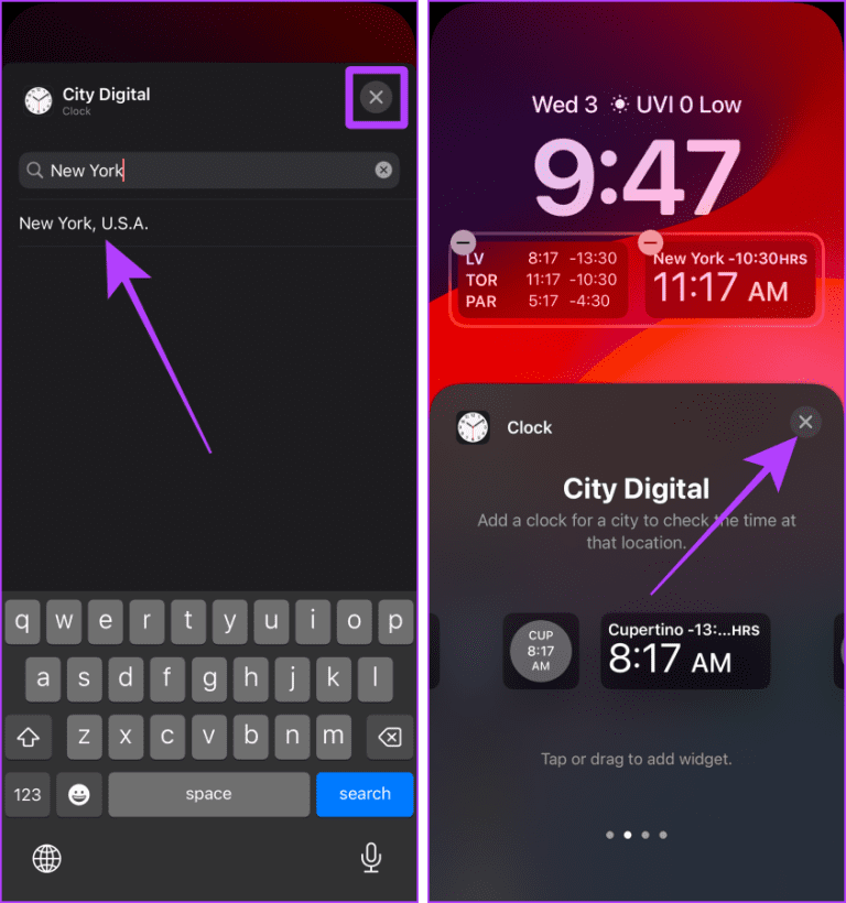 4 Ways to Add and Customize Clock on iPhone Lock Screen - Guiding Tech
