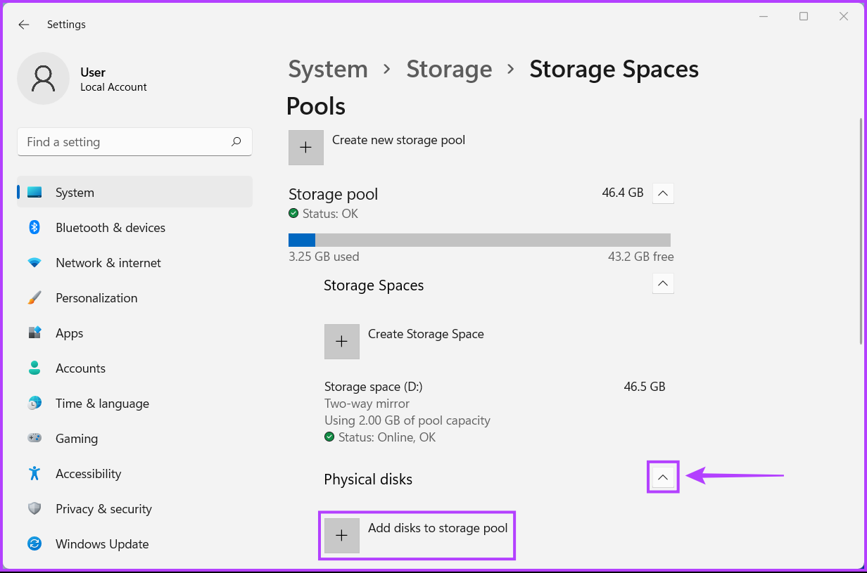 How to Create and Use the Storage Spaces Feature on Windows 11 ...