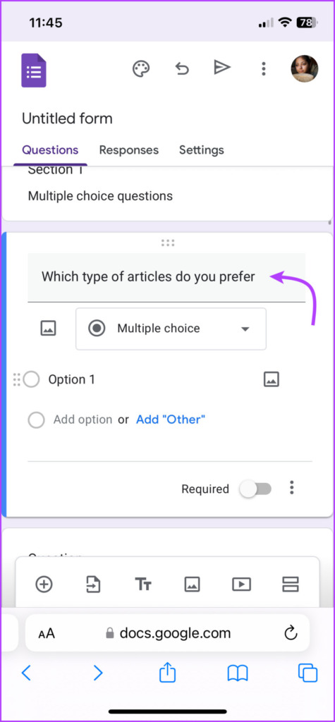 How to Create Google Forms on Mobile: A Beginner's Guide - Guiding Tech