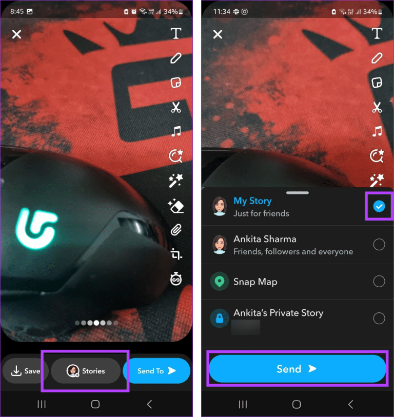 How to Send a Snap to Everyone at Once on Snapchat - Guiding Tech
