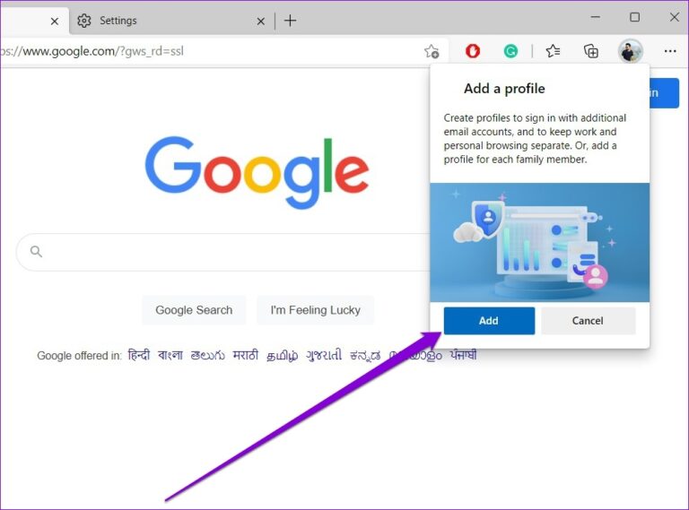 4 Ways to Fix Profile Error in Microsoft Edge - Guiding Tech