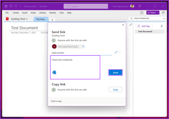How to Share OneNote Notebook on Desktop and Mobile
