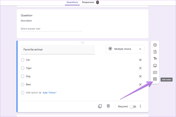 A Complete Guide to Using Sections in Google Forms - Guiding Tech