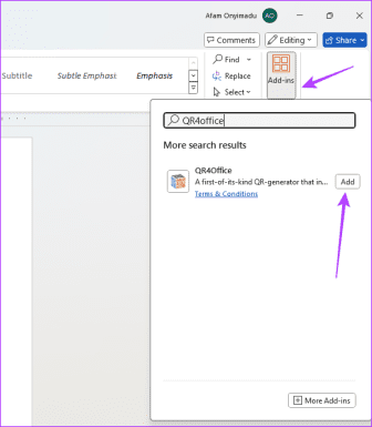 How to Generate QR Codes in Microsoft Office Using QR4Office - Guiding Tech