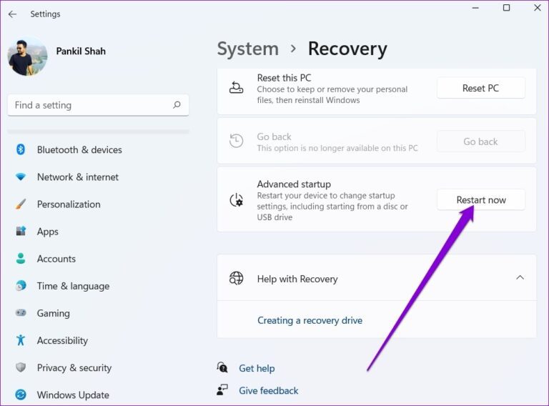 Top 6 Ways to Fix Windows 11 Stuck on Restarting Screen - Guiding Tech