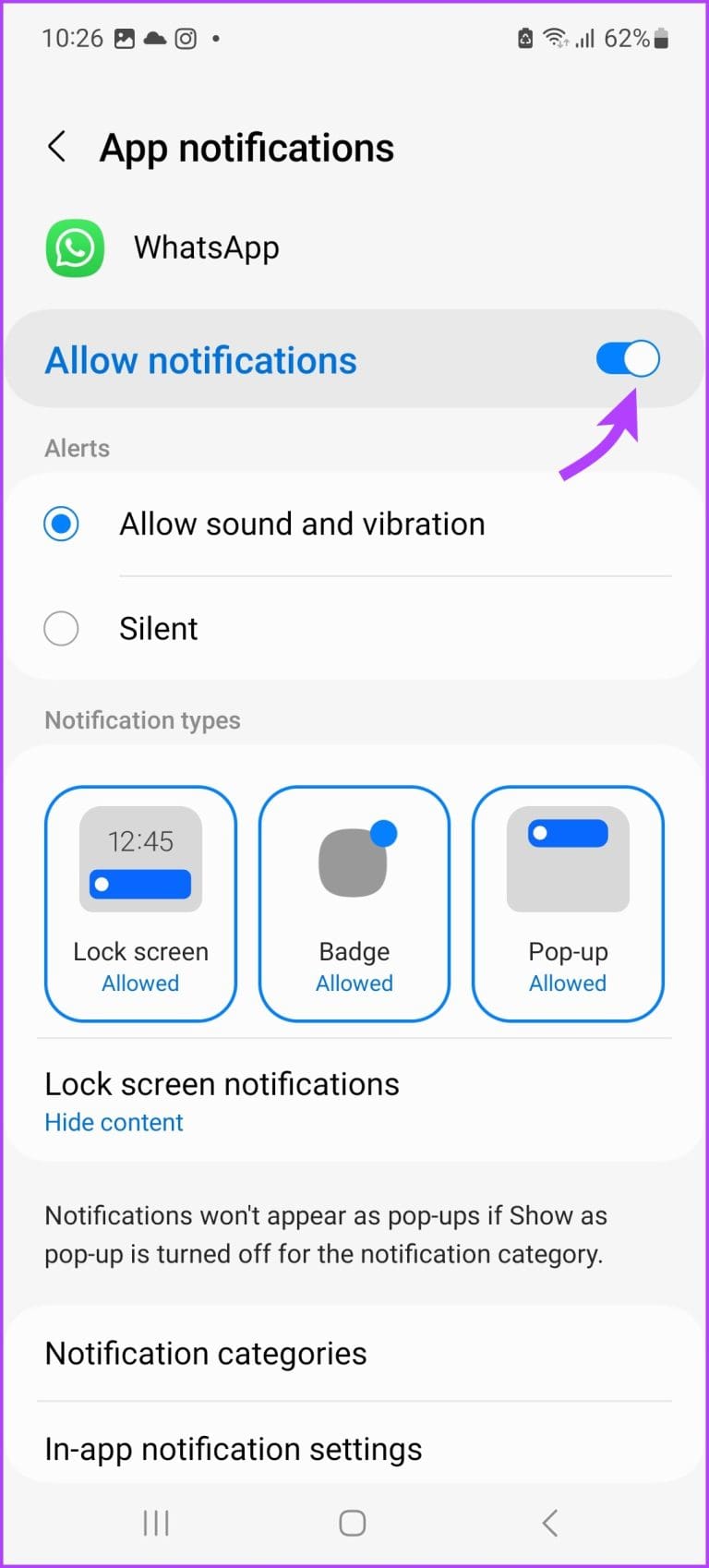 How to Fix WhatsApp Notification Sound Not Working