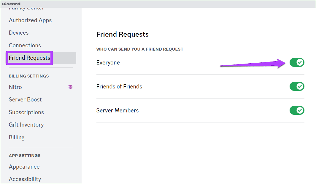 3 Ways to Fix Friend Request Not Working in Discord - Guiding Tech