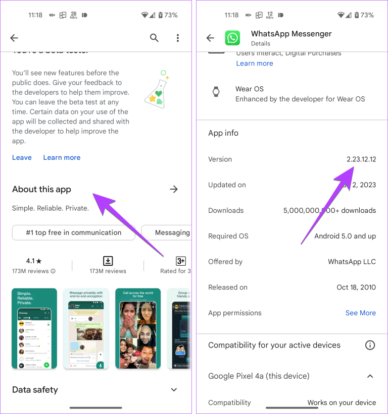 3 Ways to Check App Version on iPhone and Android - Guiding Tech