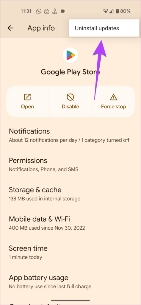How to Fix Google Play Store Has Stopped Working Issue - Guiding Tech