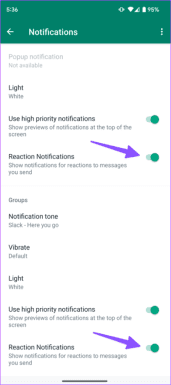How to Enable or Disable Reaction Notifications on WhatsApp - Guiding Tech