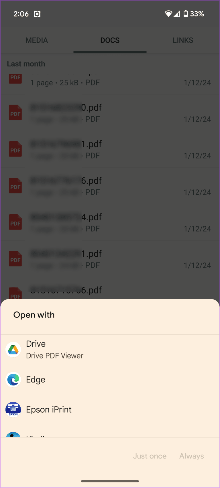 How to Change Default PDF Viewer on Android (or WhatsApp)